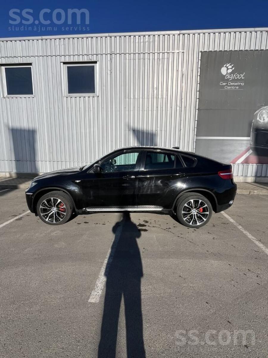 Melns BMW X6 2008 Jūrmala, ar dzinēja tilpumu 3.00 L un nobraukumu 215 tūkst. km par 9600 €, foto 3 vietnē AUTOMOTO.COM.LV
