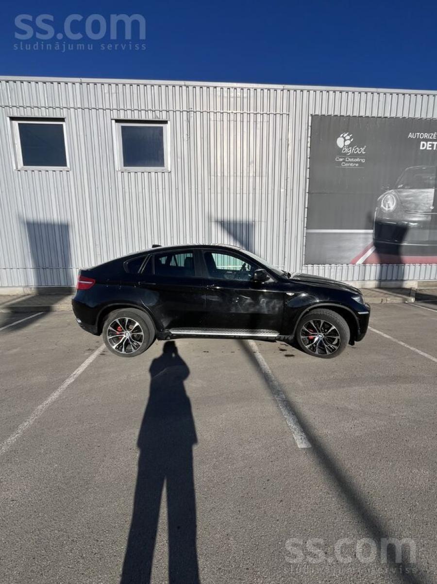 Melns BMW X6 2008 Jūrmala, ar dzinēja tilpumu 3.00 L un nobraukumu 215 tūkst. km par 9600 €, foto 5 vietnē AUTOMOTO.COM.LV