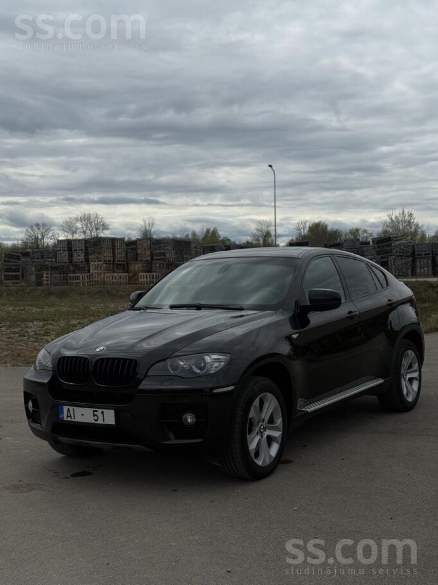 Melns BMW X6 2008 Krāslava, ar dzinēja tilpumu 3.00 L un nobraukumu 233 tūkst. km par 10500 €, foto 1 vietnē AUTOMOTO.COM.LV