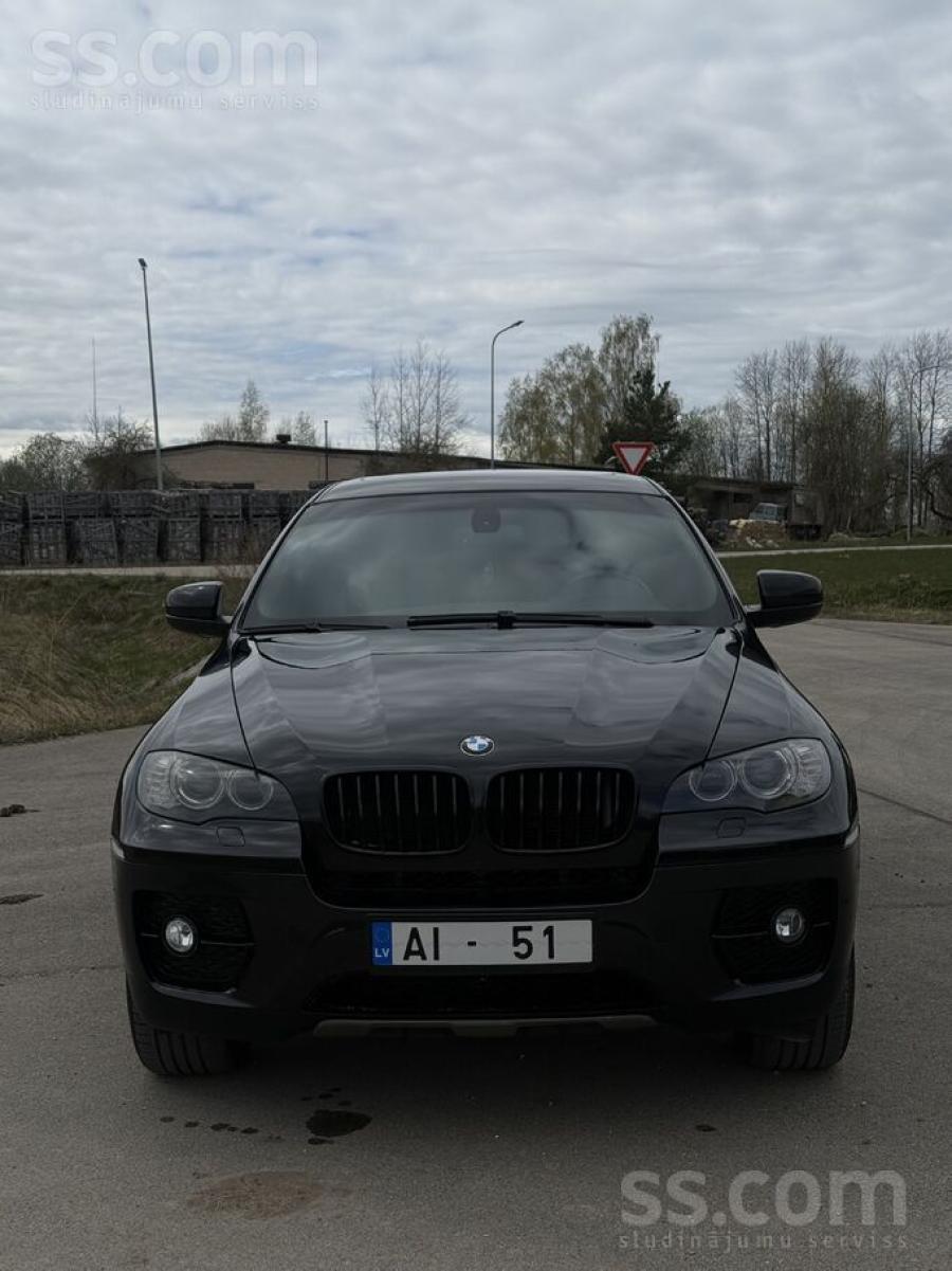 Melns BMW X6 2008 Krāslava, ar dzinēja tilpumu 3.00 L un nobraukumu 233 tūkst. km par 10500 €, foto 3 vietnē AUTOMOTO.COM.LV