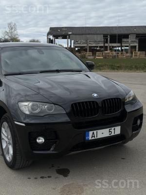 Melns BMW X6 2008 Krāslava, ar dzinēja tilpumu 3.00 L un nobraukumu 233 tūkst. km par 10500 €, foto 4 vietnē AUTOMOTO.COM.LV