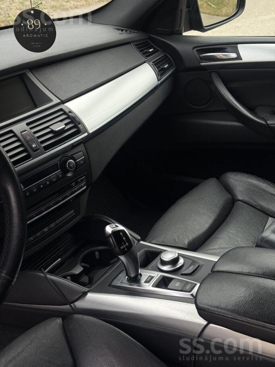 Melns BMW X6 2008 Krāslava, ar dzinēja tilpumu 3.00 L un nobraukumu 233 tūkst. km par 10500 €, foto 8 vietnē AUTOMOTO.COM.LV