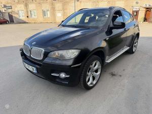 Черный БМВ Х6 2008 в Таураге, объемом двигателя 2.99 л и пробегом 318 тыс. км за 6600 €, фото  на AUTOMOTO.COM.LV