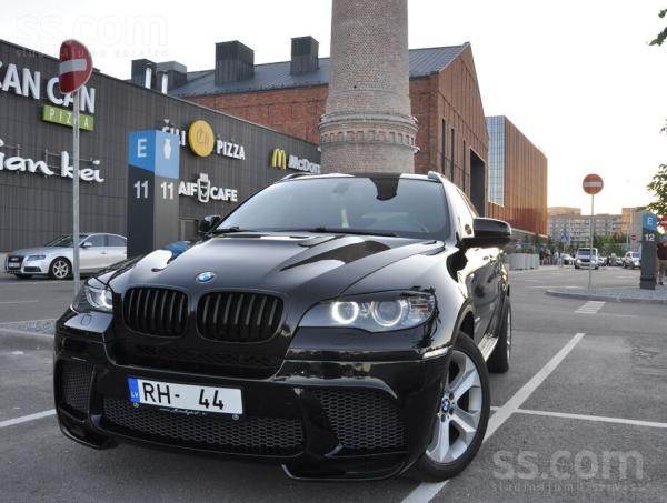 Black BMW X6 2008 in Jurmala, with an engine capacity of 3.50 L and mileage of 356 thousand km for 12500 €, photo 1 on AUTOMOTO.COM.LV