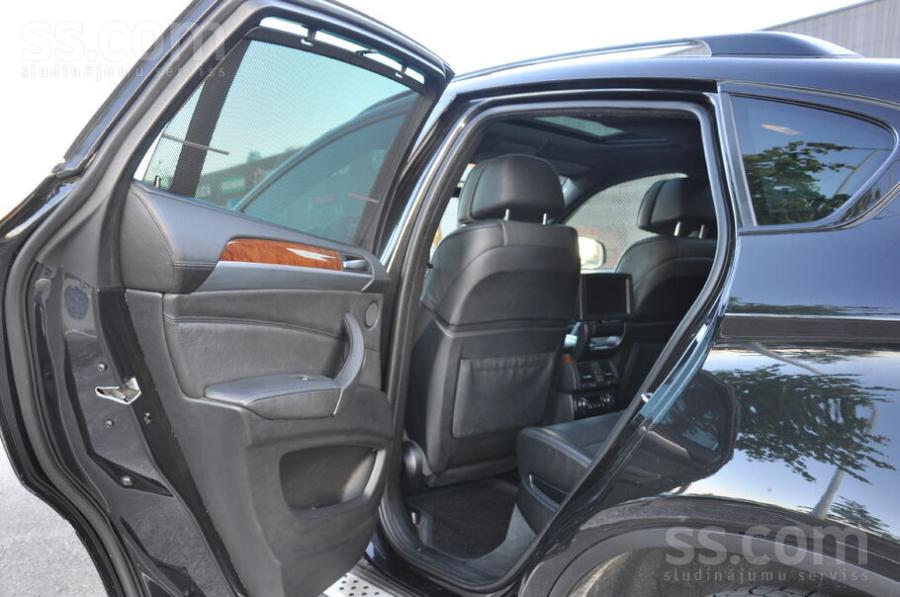 Melns BMW X6 2008 Jūrmala, ar dzinēja tilpumu 3.50 L un nobraukumu 356 tūkst. km par 12500 €, foto 24 vietnē AUTOMOTO.COM.LV