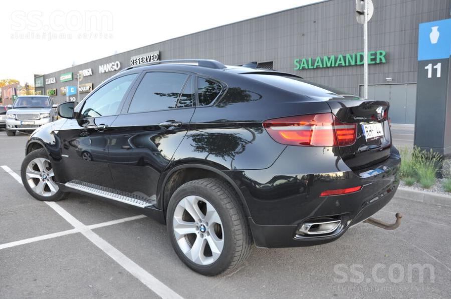Melns BMW X6 2008 Jūrmala, ar dzinēja tilpumu 3.50 L un nobraukumu 356 tūkst. km par 12500 €, foto 31 vietnē AUTOMOTO.COM.LV