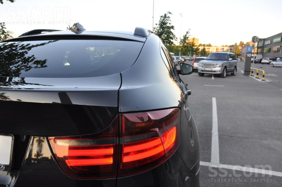 Melns BMW X6 2008 Jūrmala, ar dzinēja tilpumu 3.50 L un nobraukumu 356 tūkst. km par 12500 €, foto 33 vietnē AUTOMOTO.COM.LV