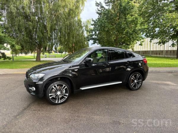 Melns BMW X6 2008 Šauļi, ar dzinēja tilpumu 3.50 L un nobraukumu 357 tūkst. km par 9500 €, foto 5 vietnē AUTOMOTO.COM.LV