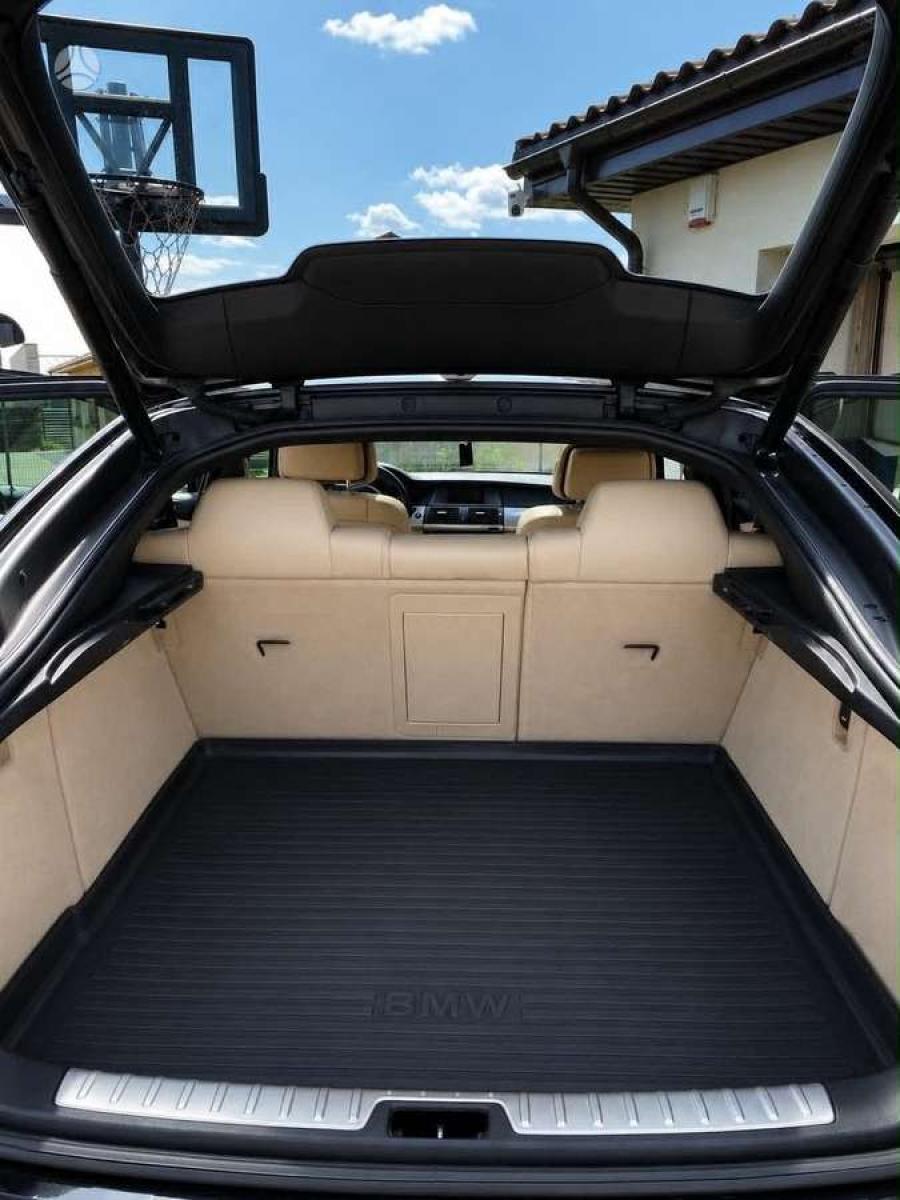 Black BMW X6 2008 in Radviliskis, with an engine capacity of 2.99 L and mileage of 356 thousand km for 10200 €, photo 14 on AUTOMOTO.COM.LV