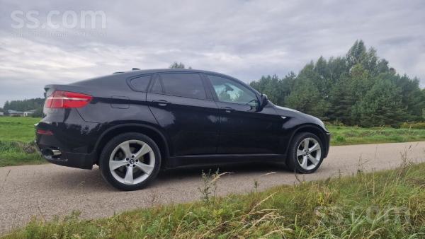 Черный БМВ Х6 2008 в Рига, объемом двигателя 3.00 л и пробегом 363 тыс. км за 9800 €, фото 6 на AUTOMOTO.COM.LV