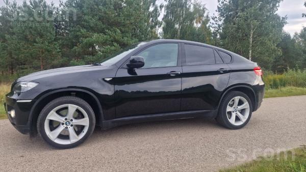 Черный БМВ Х6 2008 в Рига, объемом двигателя 3.00 л и пробегом 363 тыс. км за 9800 €, фото 7 на AUTOMOTO.COM.LV