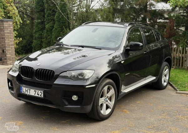 BMW X6 2008 Viļņa vietnē Melns BMW X6 2008 Viļņa, ar dzinēja tilpumu 4.40 L un nobraukumu 208 tūkst. km par 6999 €, foto 1 vietnē AUTOMOTO.COM.LV