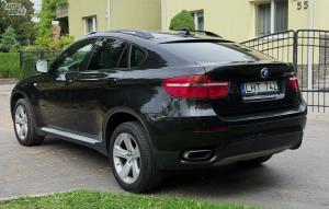 Black BMW X6 2008 in Vilnius, with an engine capacity of 4.40 L and mileage of 208 thousand km for 6999 €, photo 4 on AUTOMOTO.COM.LV
