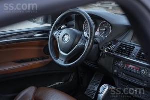 Melns BMW X6 2009 Rīga, ar dzinēja tilpumu 3.00 L un nobraukumu 0 tūkst. km par 10995 €, foto 23 vietnē AUTOMOTO.COM.LV