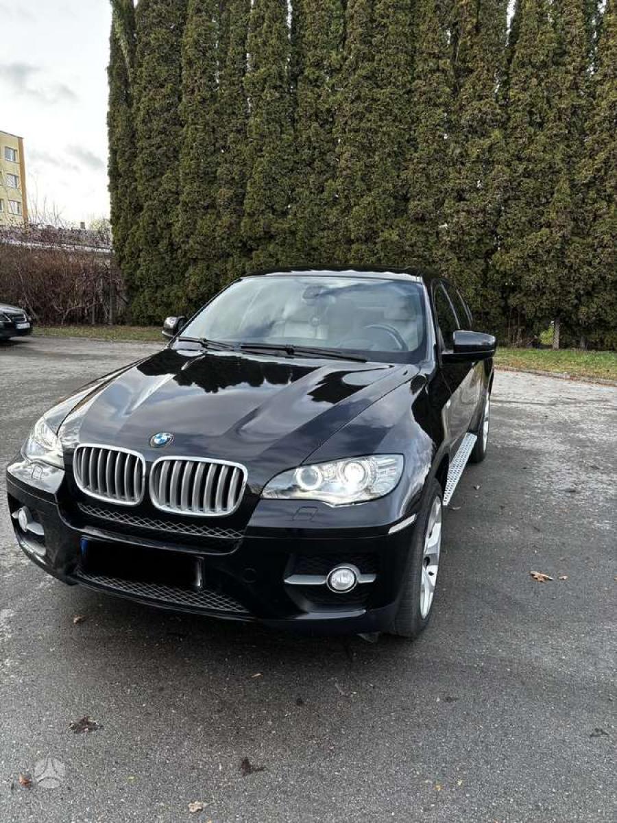 Melns BMW X6 2009 Mažeikiai, ar dzinēja tilpumu 2.99 L un nobraukumu 180 tūkst. km par 14999 €, foto 6 vietnē AUTOMOTO.COM.LV
