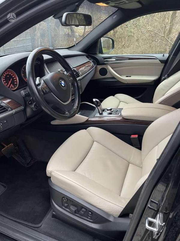 Melns BMW X6 2009 Viļņa, ar dzinēja tilpumu 2.99 L un nobraukumu 351 tūkst. km par 9900 €, foto 8 vietnē AUTOMOTO.COM.LV