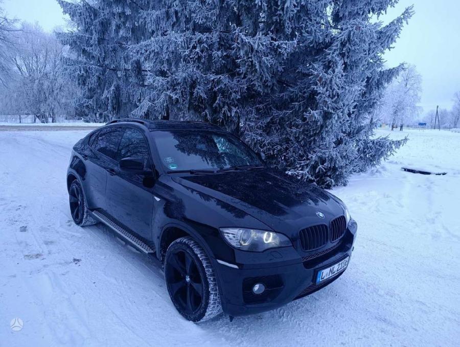 Black BMW X6 2009 in Panevezys, with an engine capacity of 0.00 L and mileage of 333 thousand km for 10700 €, photo 1 on AUTOMOTO.COM.LV