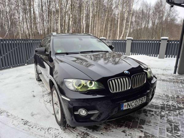 Melns BMW X6 2009 Šauļi, ar dzinēja tilpumu 3.00 L un nobraukumu 214 tūkst. km par 11800 €, foto 1 vietnē AUTOMOTO.COM.LV
