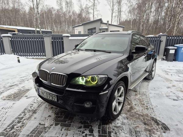 Melns BMW X6 2009 Šauļi, ar dzinēja tilpumu 3.00 L un nobraukumu 214 tūkst. km par 11800 €, foto 2 vietnē AUTOMOTO.COM.LV