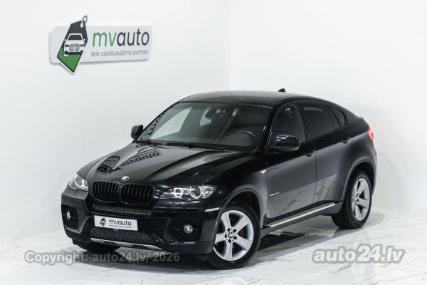 Black BMW X6 2009 in Tallinn, with an engine capacity of 3.00 L and mileage of 201 thousand km for 9990 €, photo 1 on AUTOMOTO.COM.LV