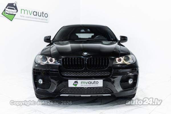 Black BMW X6 2009 in Tallinn, with an engine capacity of 3.00 L and mileage of 201 thousand km for 9990 €, photo 4 on AUTOMOTO.COM.LV