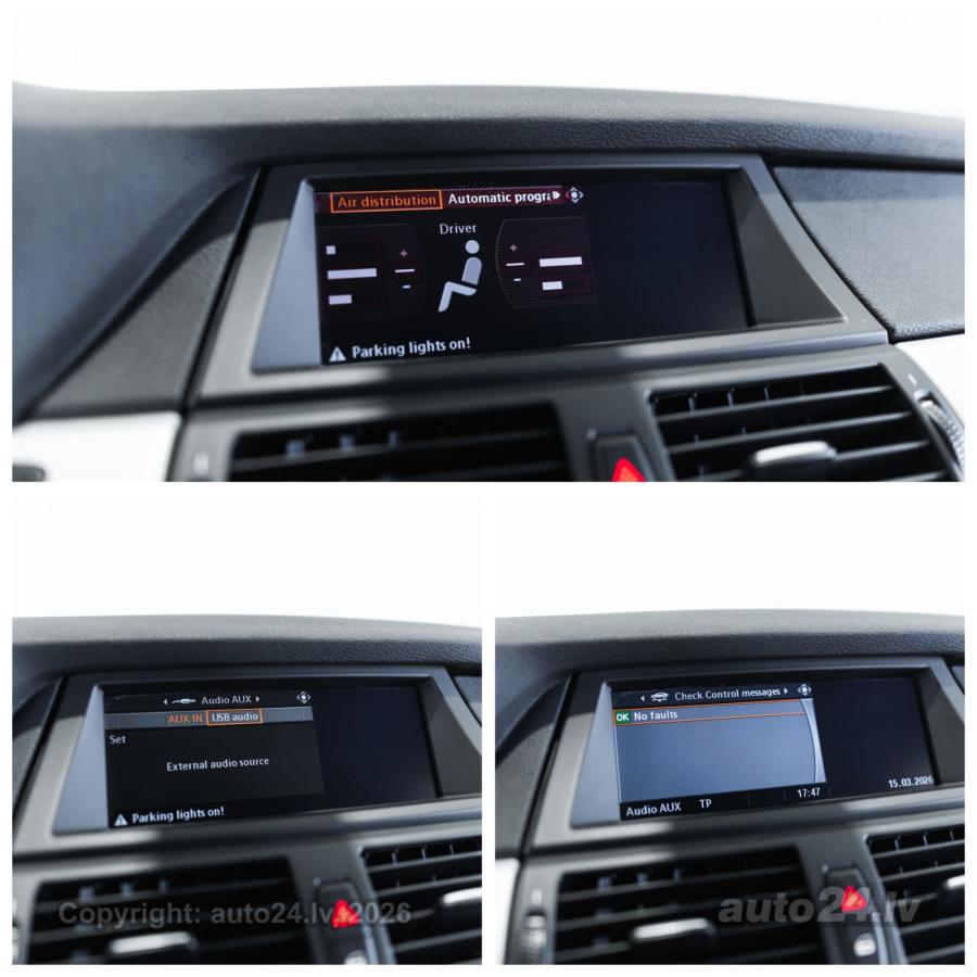 Melns BMW X6 2009 Tallina, ar dzinēja tilpumu 3.00 L un nobraukumu 201 tūkst. km par 9990 €, foto 27 vietnē AUTOMOTO.COM.LV
