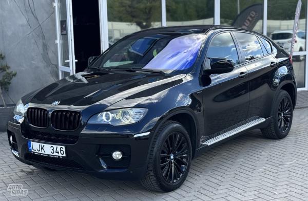 Black BMW X6 2009 in Radviliskis, with an engine capacity of 3.00 L and mileage of 278 thousand km for 12650 €, photo 5 on AUTOMOTO.COM.LV