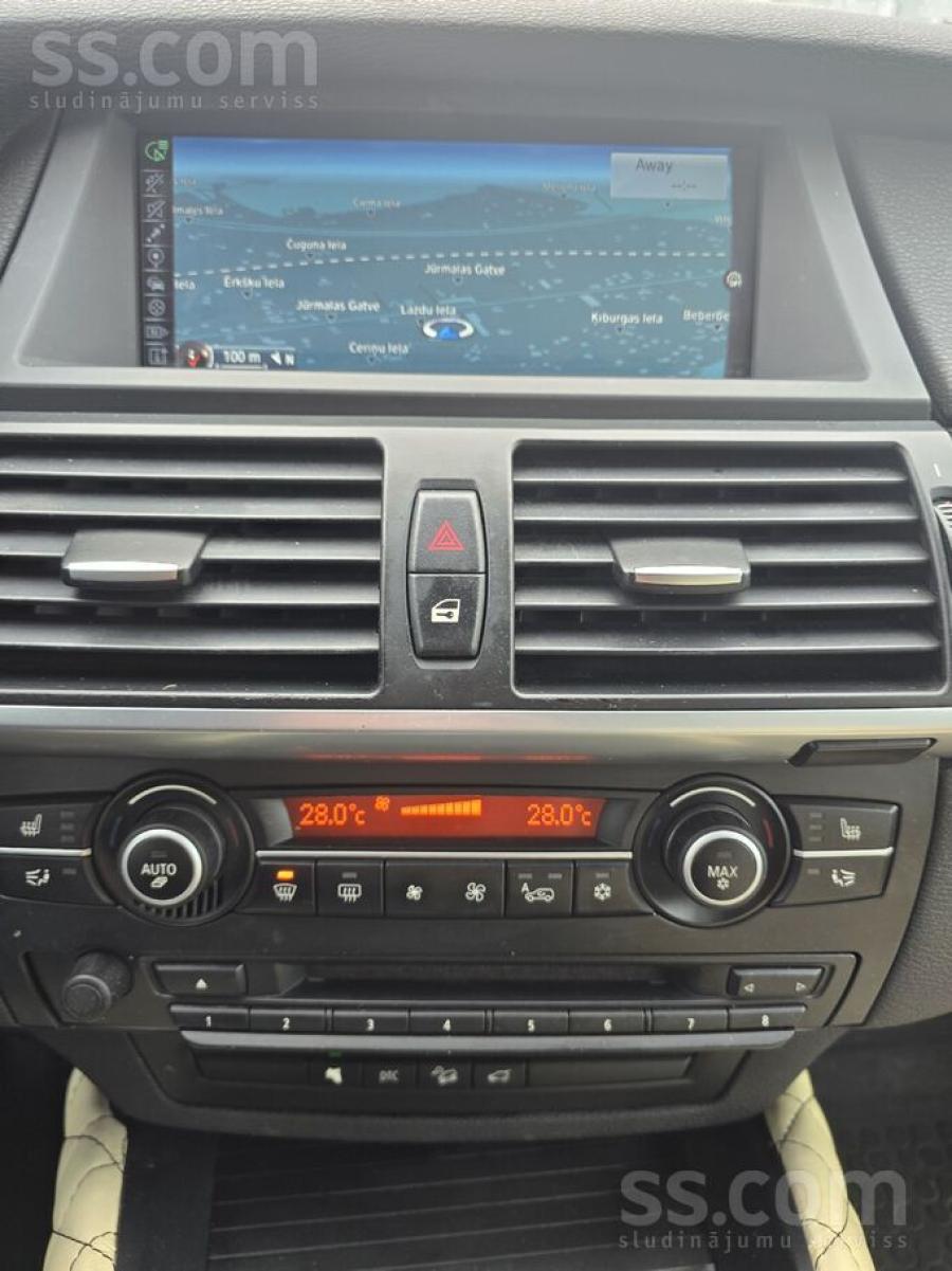 Melns BMW X6 2009 Rīga, ar dzinēja tilpumu 3.00 L un nobraukumu 0 tūkst. km par 8200 €, foto 12 vietnē AUTOMOTO.COM.LV