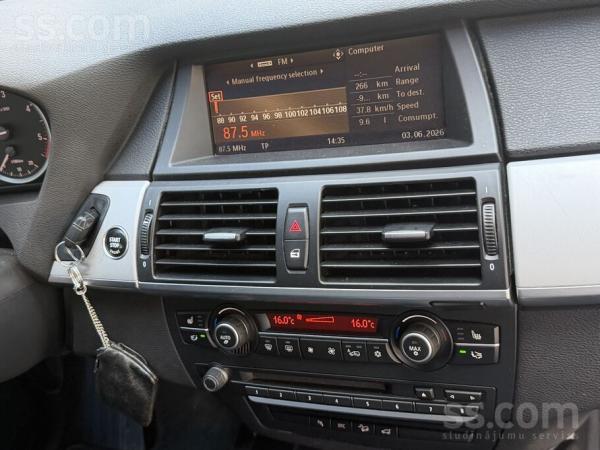 Черный БМВ Х6 2009 в Рига, объемом двигателя 3.00 л и пробегом 366 тыс. км за 11498 €, фото 10 на AUTOMOTO.COM.LV