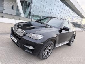 Melns BMW X6 2009 Rēzekne, ar dzinēja tilpumu 3.00 L un nobraukumu 308 tūkst. km par 10500 €, foto  vietnē AUTOMOTO.COM.LV