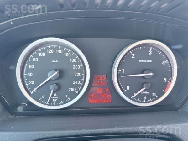 Melns BMW X6 2009 Rēzekne, ar dzinēja tilpumu 3.00 L un nobraukumu 308 tūkst. km par 10500 €, foto 9 vietnē AUTOMOTO.COM.LV