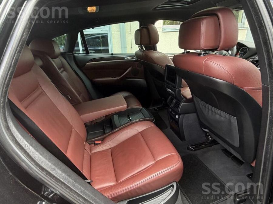 Черный БМВ Х6 2009 в Елгава, объемом двигателя 3.00 л и пробегом 301 тыс. км за 9900 €, фото 13 на AUTOMOTO.COM.LV
