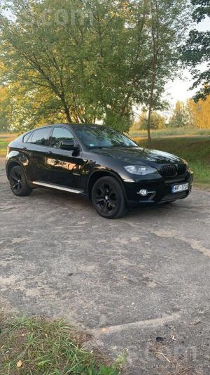 Melns BMW X6 2009 Rīga, ar dzinēja tilpumu 3.00 L un nobraukumu 337 tūkst. km par 9600 €, foto  vietnē AUTOMOTO.COM.LV