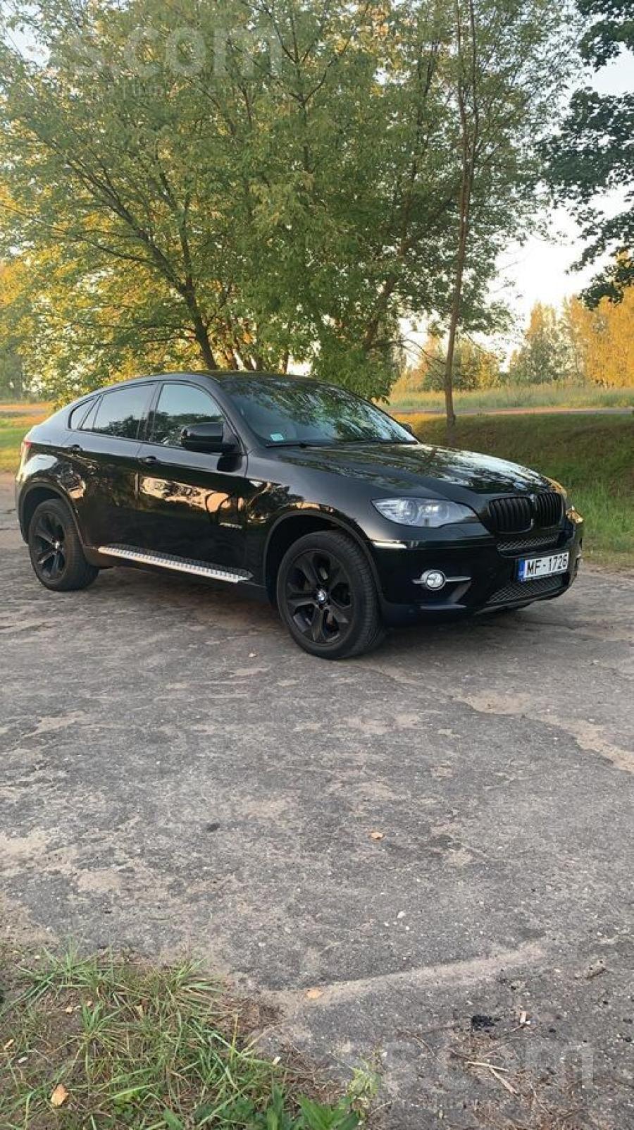 Melns BMW X6 2009 Rīga, ar dzinēja tilpumu 3.00 L un nobraukumu 337 tūkst. km par 9600 €, foto 1 vietnē AUTOMOTO.COM.LV