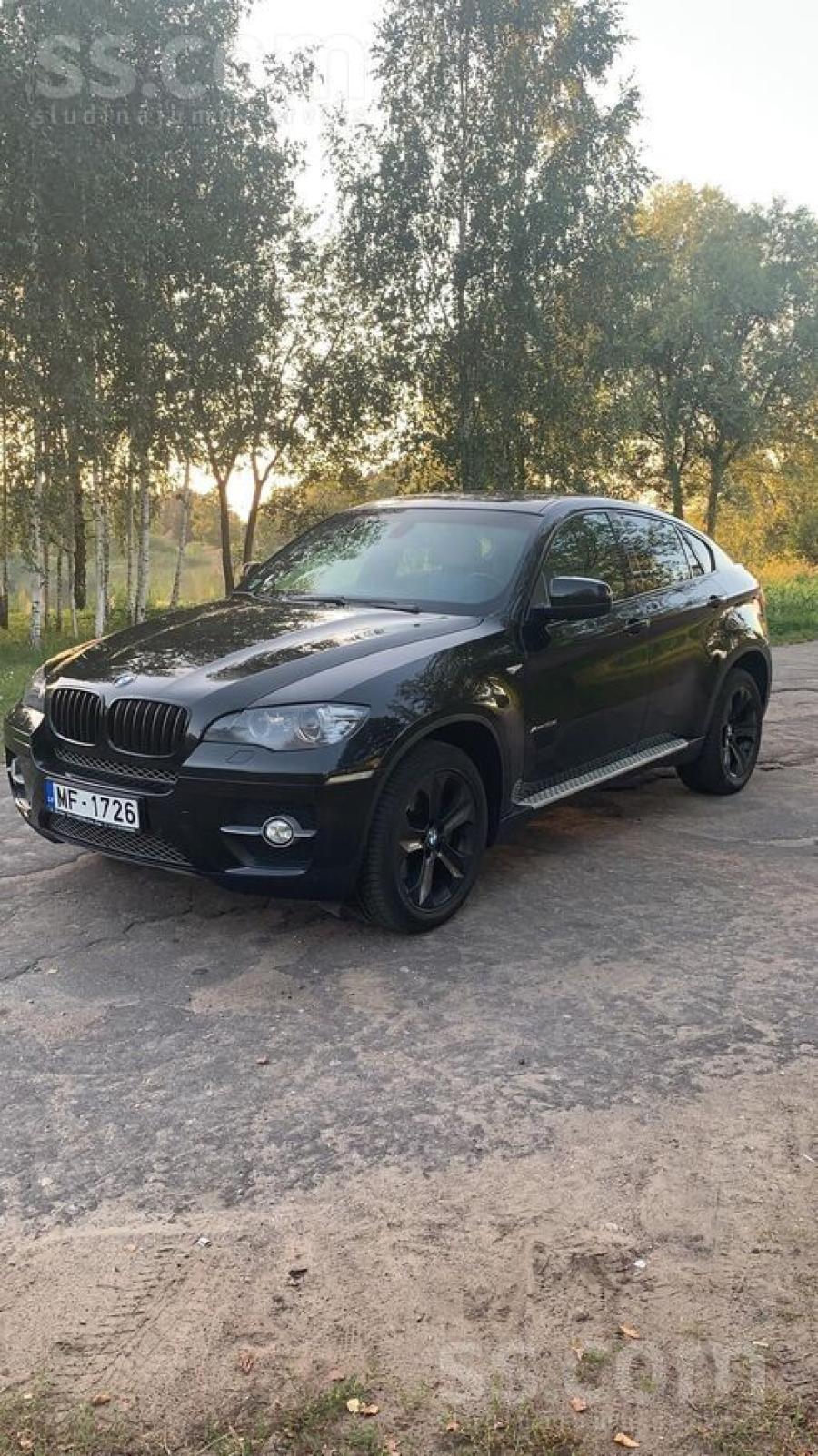 Melns BMW X6 2009 Rīga, ar dzinēja tilpumu 3.00 L un nobraukumu 337 tūkst. km par 9600 €, foto 3 vietnē AUTOMOTO.COM.LV