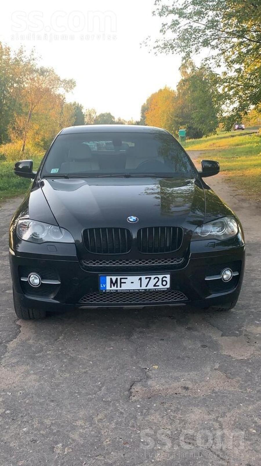 Melns BMW X6 2009 Rīga, ar dzinēja tilpumu 3.00 L un nobraukumu 337 tūkst. km par 9600 €, foto 4 vietnē AUTOMOTO.COM.LV