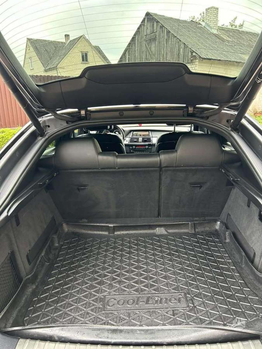 Melns BMW X6 2009 Viļņa, ar dzinēja tilpumu 2.99 L un nobraukumu 320 tūkst. km par 9500 €, foto 5 vietnē AUTOMOTO.COM.LV