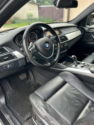 Melns BMW X6 2009 Viļņa, ar dzinēja tilpumu 2.99 L un nobraukumu 320 tūkst. km par 9500 €, foto 6 vietnē AUTOMOTO.COM.LV