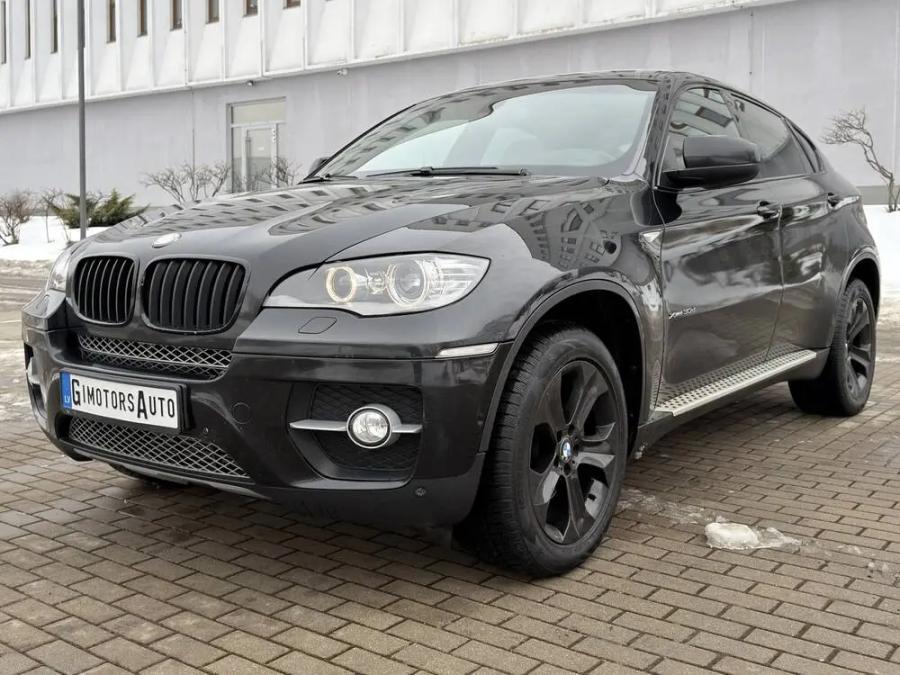 Melns BMW X6 2009 Rīga, ar dzinēja tilpumu 3.00 L un nobraukumu 336 tūkst. km par 9900 €, foto 1 vietnē AUTOMOTO.COM.LV
