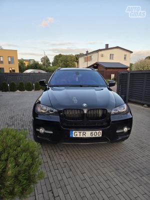 Melns BMW X6 2009 Viļņa, ar dzinēja tilpumu 3.50 L un nobraukumu 225 tūkst. km par 10999 €, foto  vietnē AUTOMOTO.COM.LV