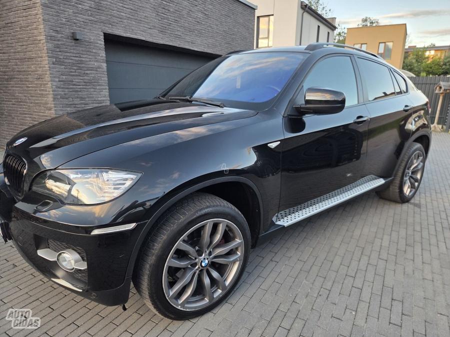 Melns BMW X6 2009 Viļņa, ar dzinēja tilpumu 3.50 L un nobraukumu 225 tūkst. km par 10999 €, foto 4 vietnē AUTOMOTO.COM.LV