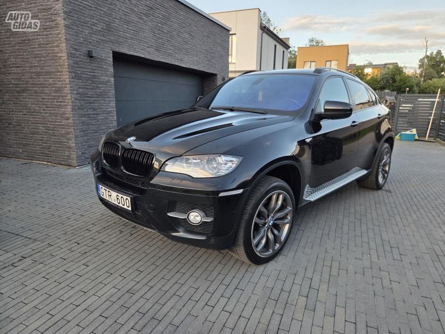 Melns BMW X6 2009 Viļņa, ar dzinēja tilpumu 3.50 L un nobraukumu 225 tūkst. km par 10999 €, foto 14 vietnē AUTOMOTO.COM.LV