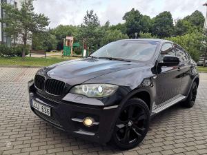 Black BMW X6 2009 in Kaunas, with an engine capacity of 3.00 L and mileage of 264 thousand km for 9700 €, photo  on AUTOMOTO.COM.LV