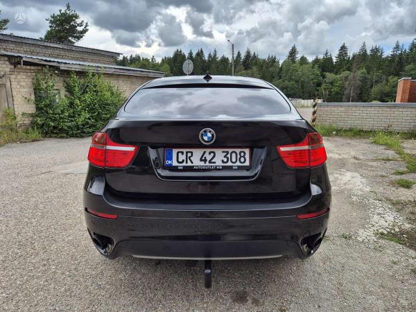 Black BMW X6 2009 in Utena, with an engine capacity of 2.98 L and mileage of 181 thousand km for 10490 €, photo 10 on AUTOMOTO.COM.LV
