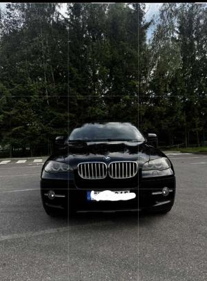 Black BMW X6 2009 in Vilnius, with an engine capacity of 2.99 L and mileage of 280 thousand km for 8500 €, photo 3 on AUTOMOTO.COM.LV