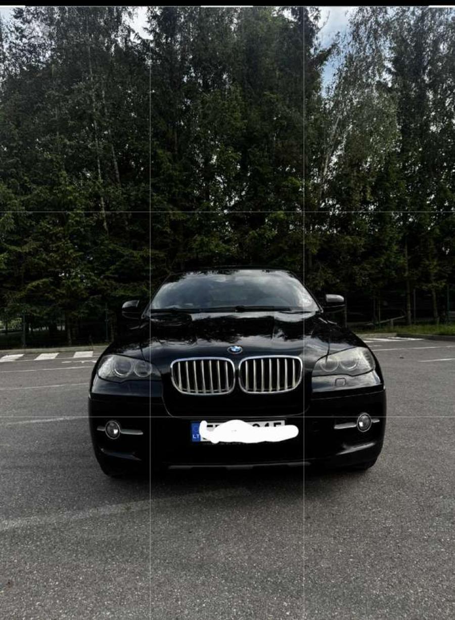 Black BMW X6 2009 in Vilnius, with an engine capacity of 2.99 L and mileage of 280 thousand km for 8500 €, photo 3 on AUTOMOTO.COM.LV