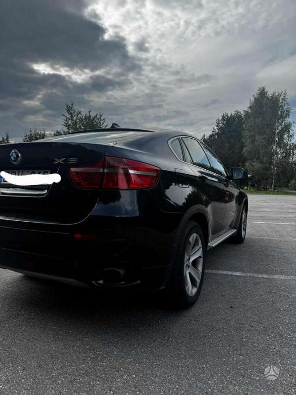Melns BMW X6 2009 Viļņa, ar dzinēja tilpumu 2.99 L un nobraukumu 280 tūkst. km par 8500 €, foto 5 vietnē AUTOMOTO.COM.LV