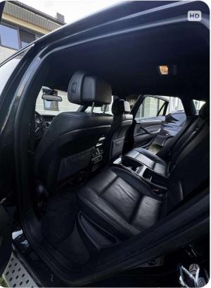 Black BMW X6 2009 in Vilnius, with an engine capacity of 2.99 L and mileage of 280 thousand km for 8500 €, photo 10 on AUTOMOTO.COM.LV