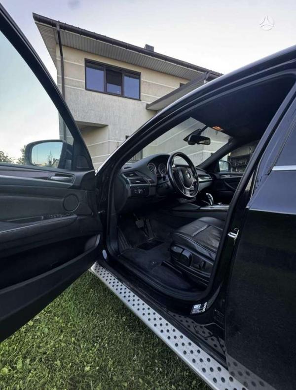 Melns BMW X6 2009 Viļņa, ar dzinēja tilpumu 2.99 L un nobraukumu 280 tūkst. km par 8500 €, foto 10 vietnē AUTOMOTO.COM.LV