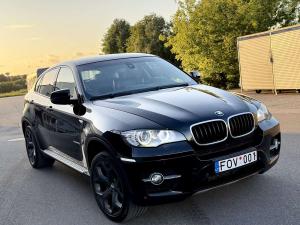 Black BMW X6 2009 in Radviliskis, with an engine capacity of 3.00 L and mileage of 317 thousand km for 7900 €, photo 16 on AUTOMOTO.COM.LV